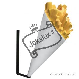 Frietzak voor aan de muur Jokalux B.V.